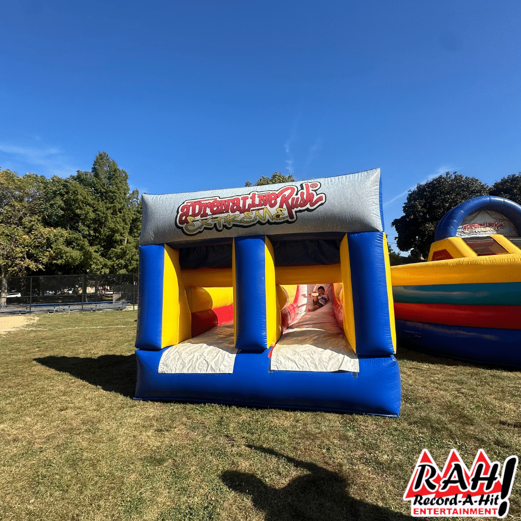 Adrenaline Rush Extreme Inflatable Obstacle Course Race | Record-A-Hit ...