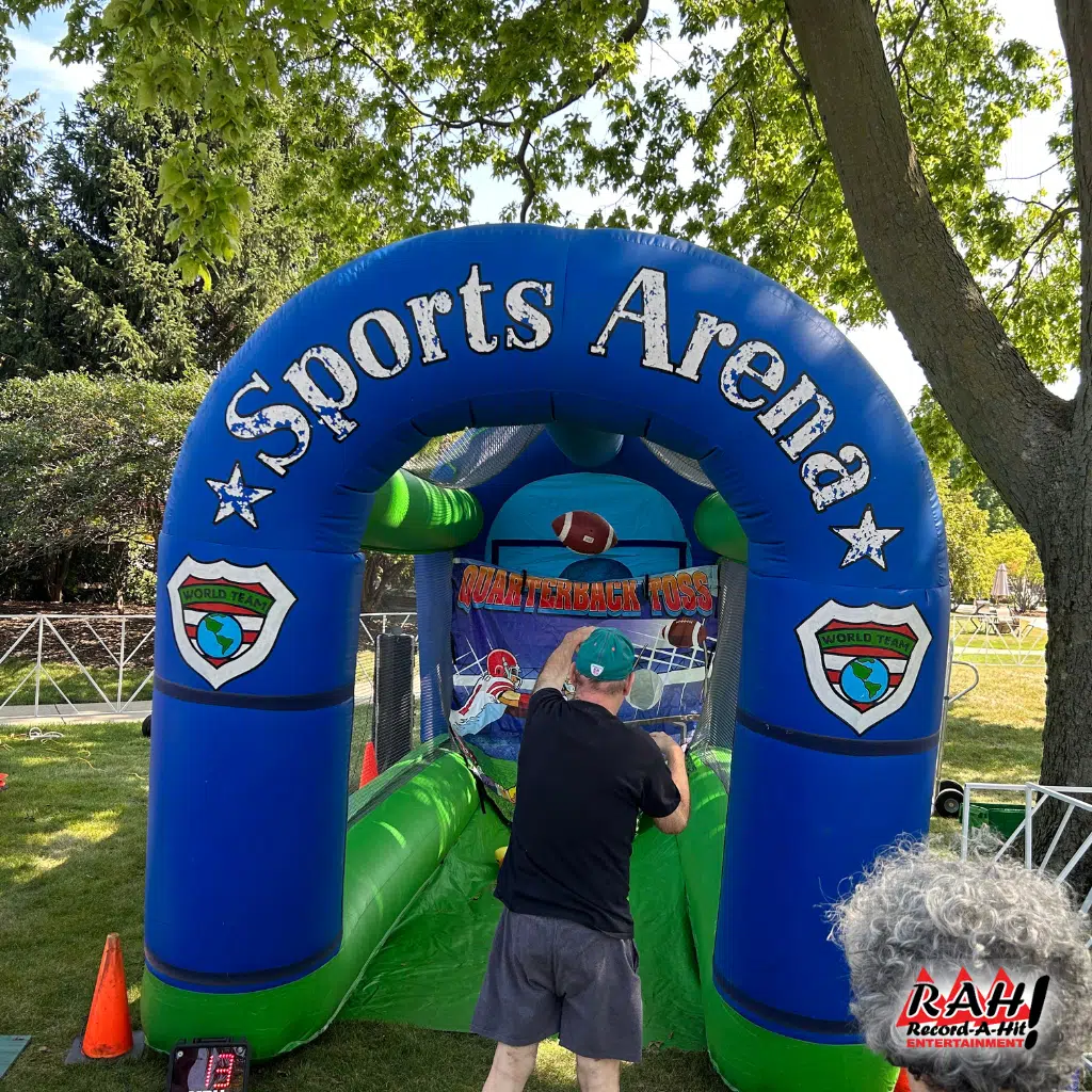 Inflatable Baseball Speed Pitch | Record-A-Hit Entertainment