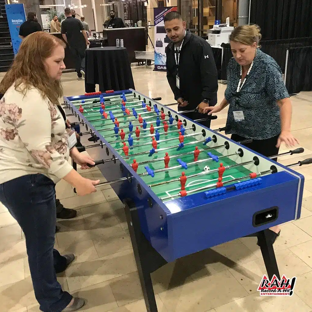 Foosball Table, 8-Person Sports Table Game | Record-A-Hit Entertainment