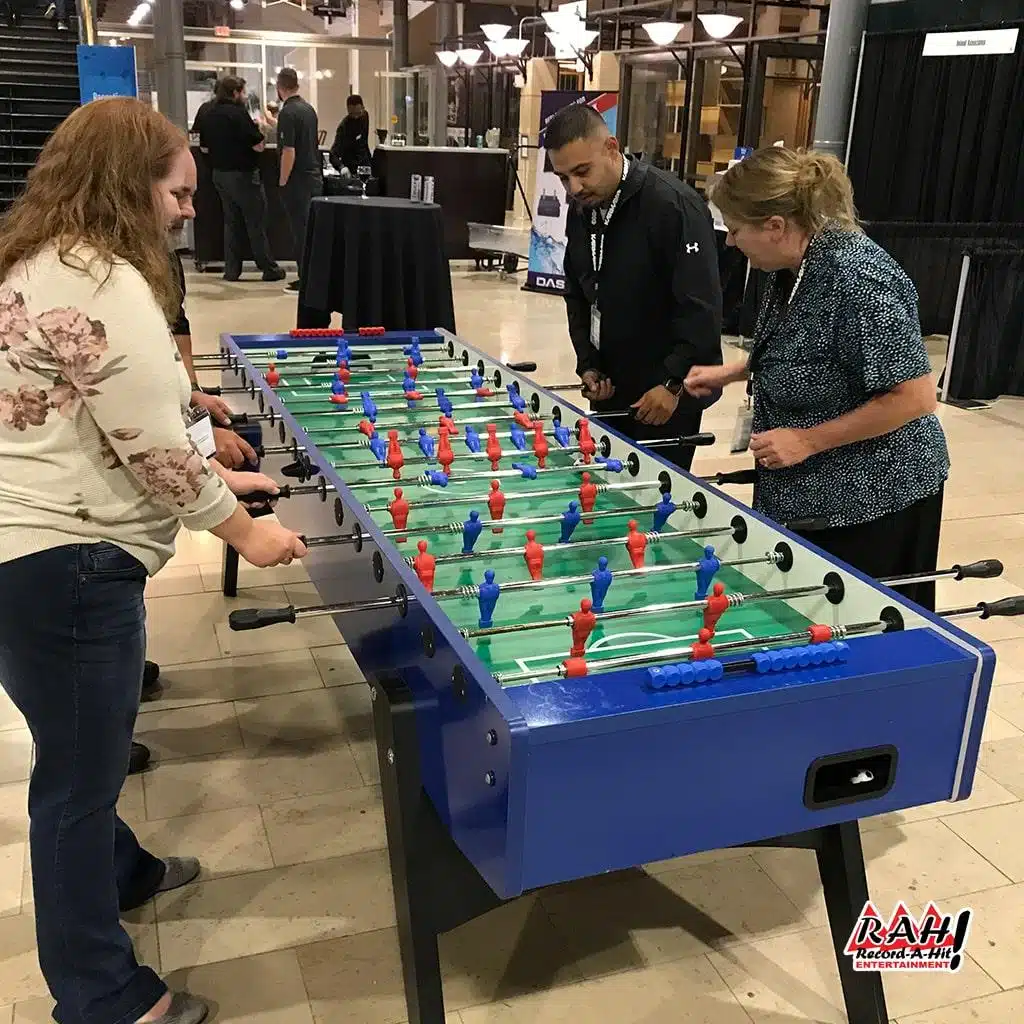 Foosball Table, 8-Person Sports Table Game | Record-A-Hit Entertainment