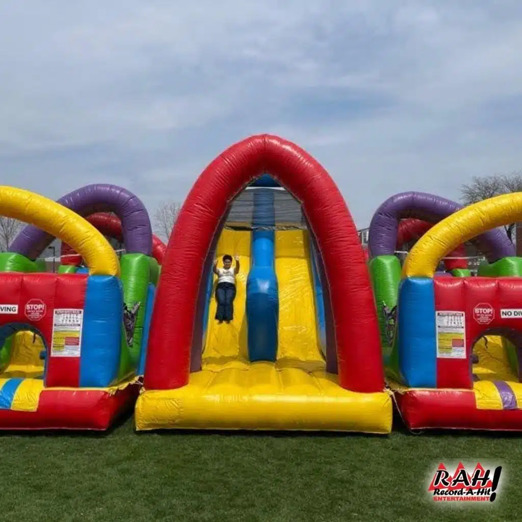 Chaos Obstacle Course Inflatable | Record-A-Hit Entertainment