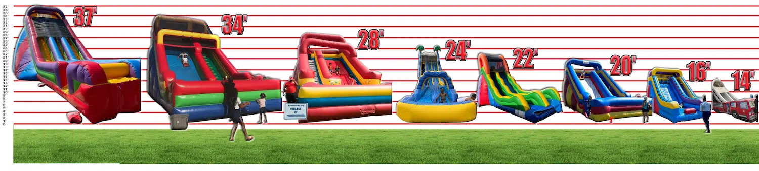 14 Foot Giant Inflatable Firetruck Slide | Record-A-Hit Entertainment