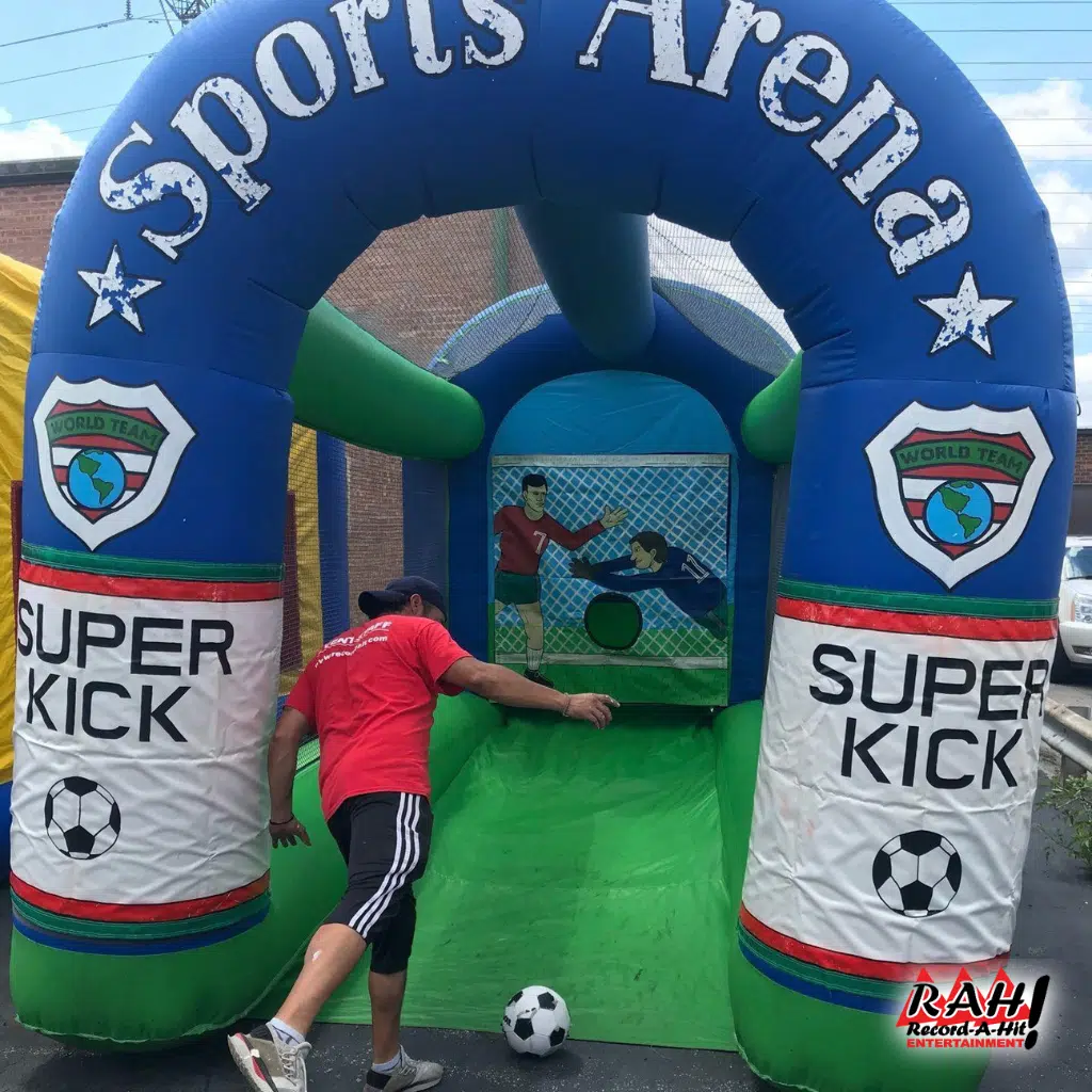 Soccer Kick Inflatable | Record-A-Hit Entertainment