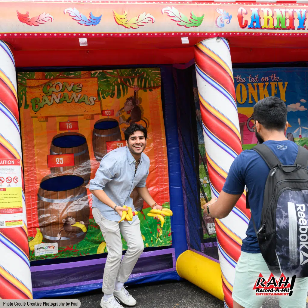 3-in-1 Carnival Game Inflatable | Record-A-Hit Entertainment