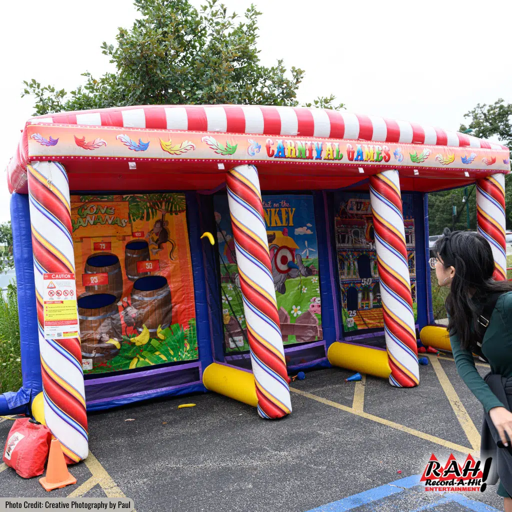 3-in-1 Carnival Game Inflatable | Record-A-Hit Entertainment