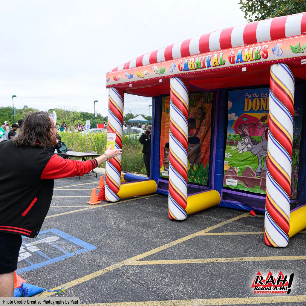3-in-1 Carnival Game Inflatable | Record-A-Hit Entertainment
