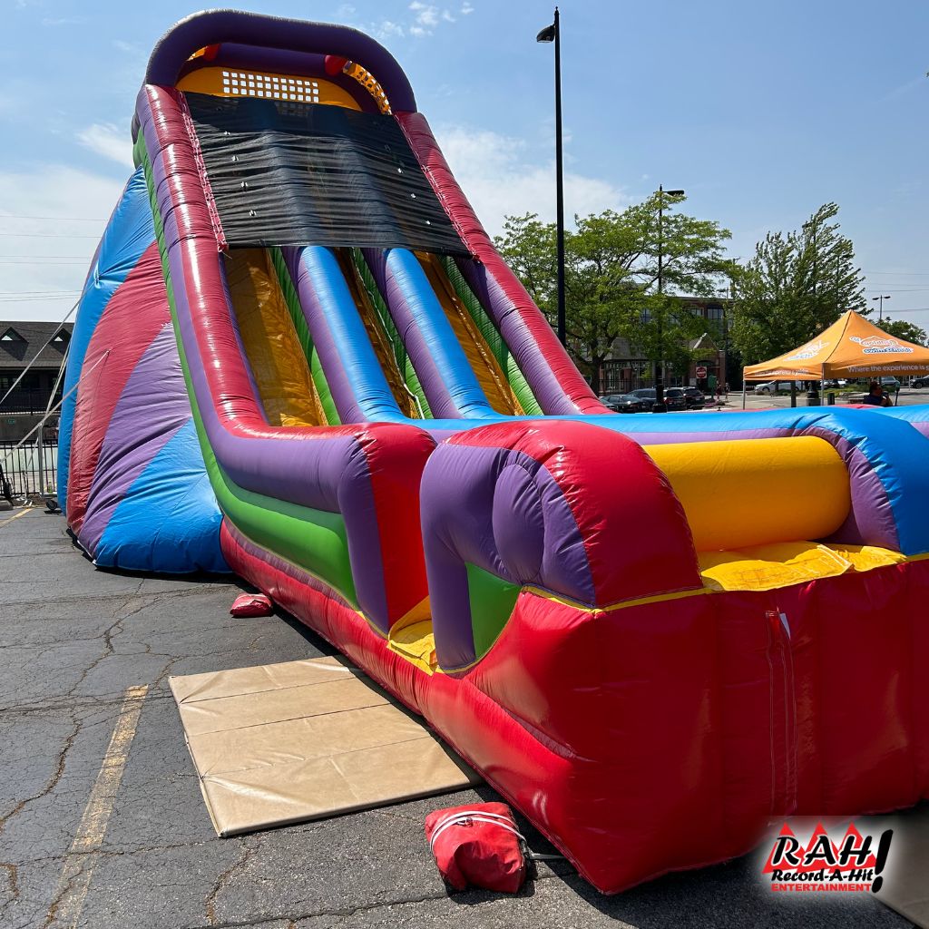 37-Foot Giant Inflatable Slide | Record-A-Hit Entertainment