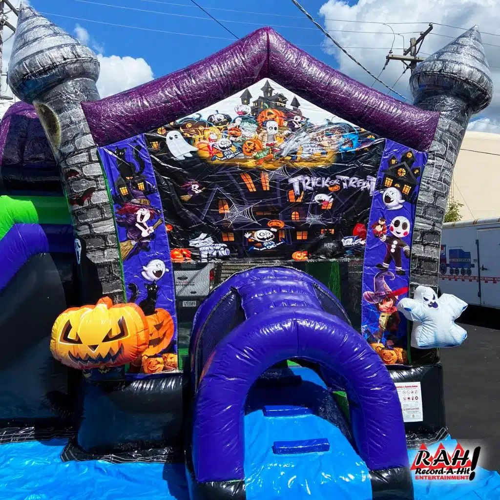 Halloween Bounce House with Slide Combo | Record-A-Hit Entertainment