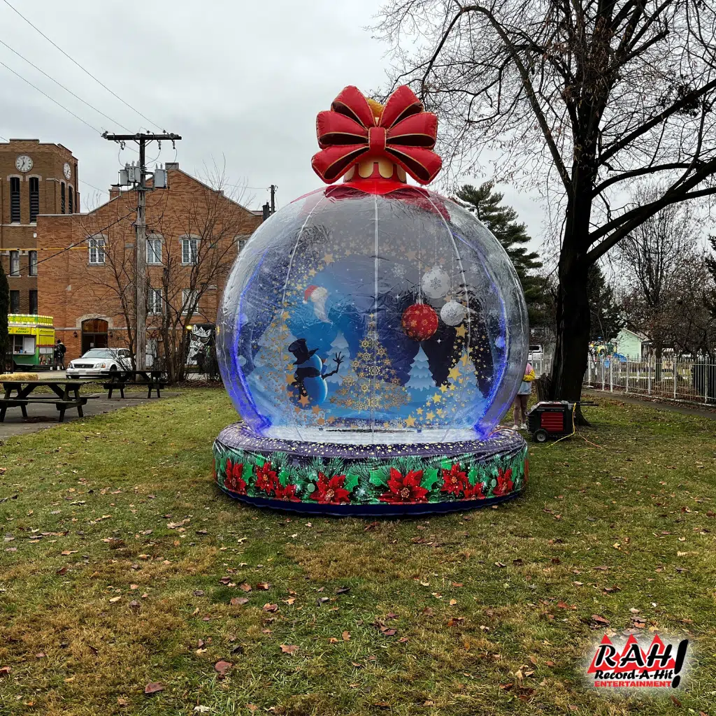 Giant Ornament Globe Photos | Record-A-Hit Entertainment