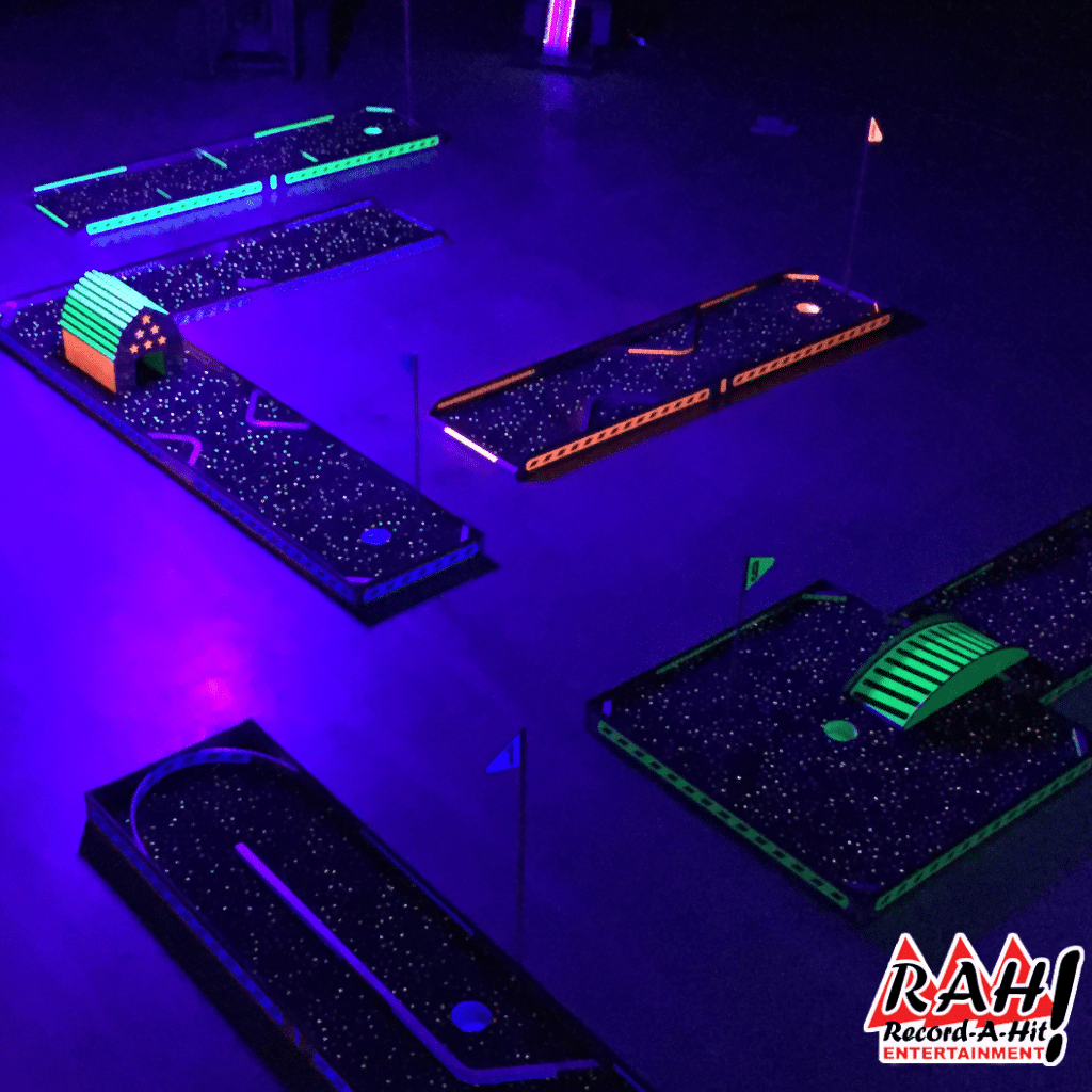 Are you Looking for a Glowing and Interactive Attraction? Our 9-Hole ...